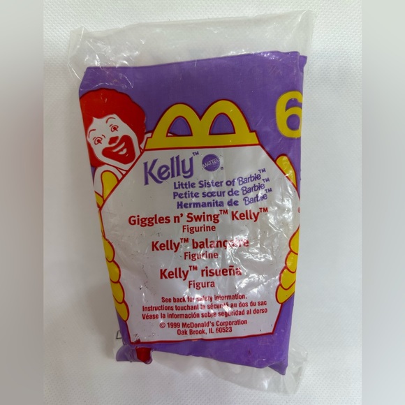 Barbie | Toys | Barbie Kelly Giggles N Swing 6 Figurine 999 Matel ...